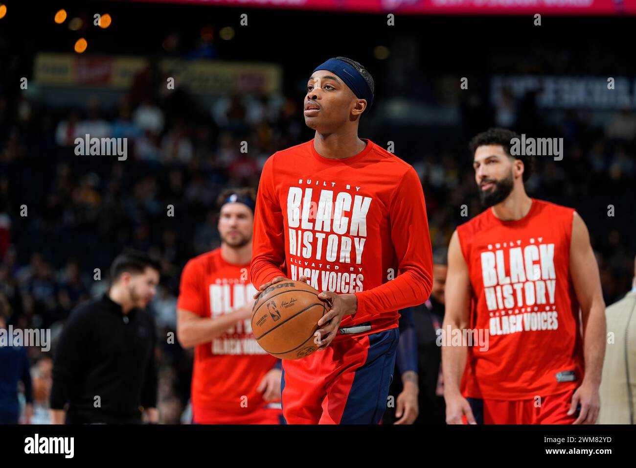 Washington Wizards guard Bilal Coulibaly (0) in the first half of an ...