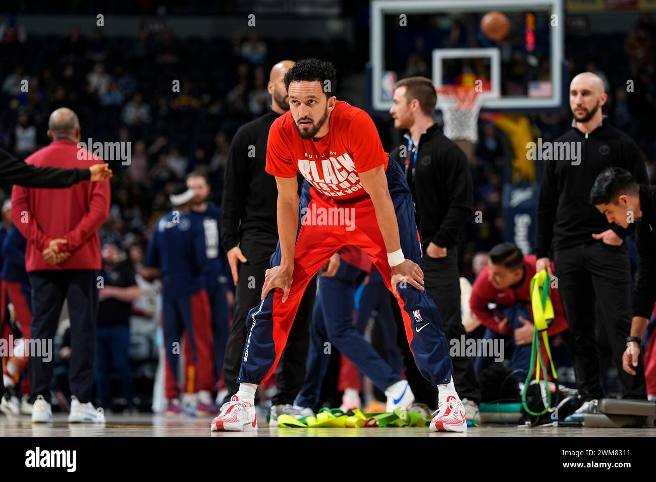 Washington Wizards guard Landry Shamet (20) in the first half of an NBA ...