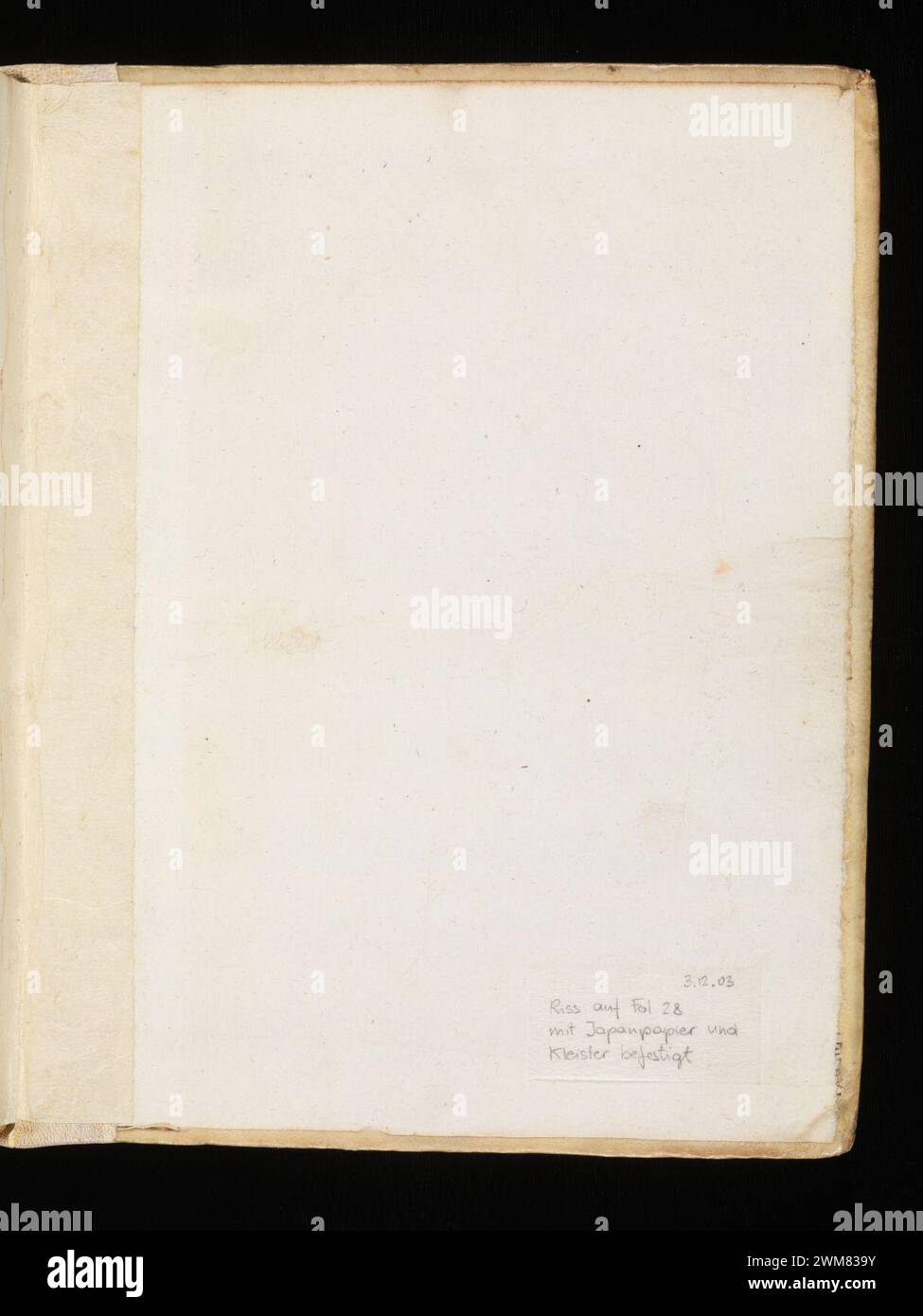 Cod. 348, Rear paste-down – Biblia Latina (Vulgata Evangelia Stock ...