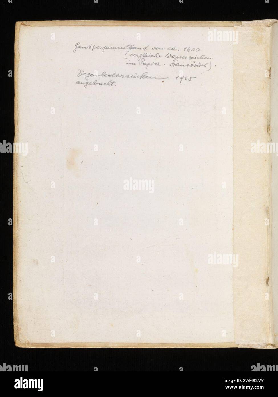 Cod. 348, Front paste-down – Biblia Latina (Vulgata Evangelia Stock ...