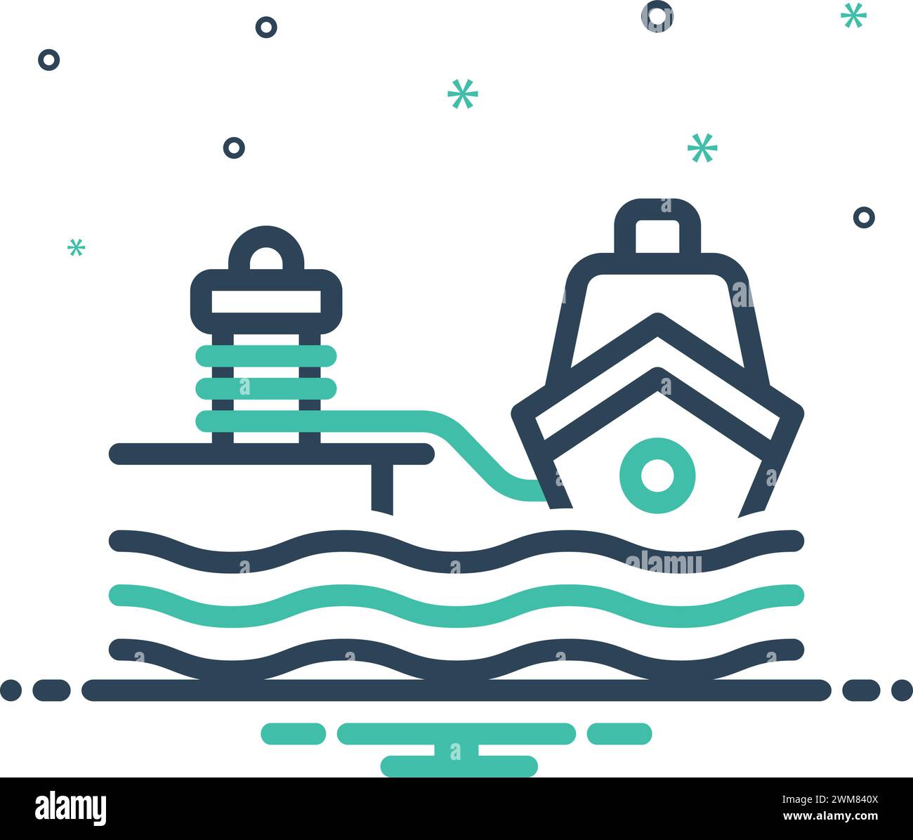 Bollard ship Stock Vector Images - Alamy