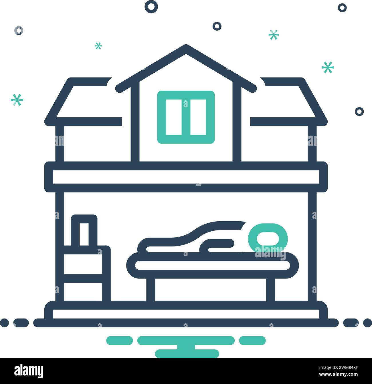 Icon for lodging,inhabitation Stock Vector Image & Art - Alamy