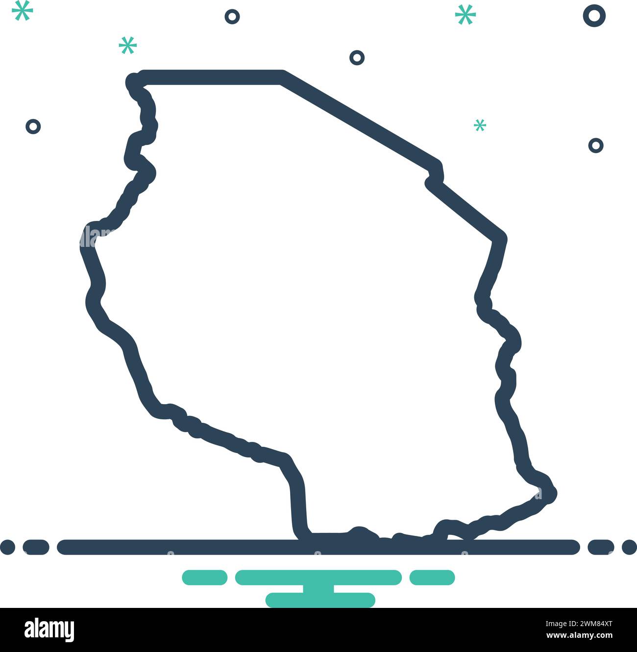 Icon for tanzania,map Stock Vector Image & Art - Alamy
