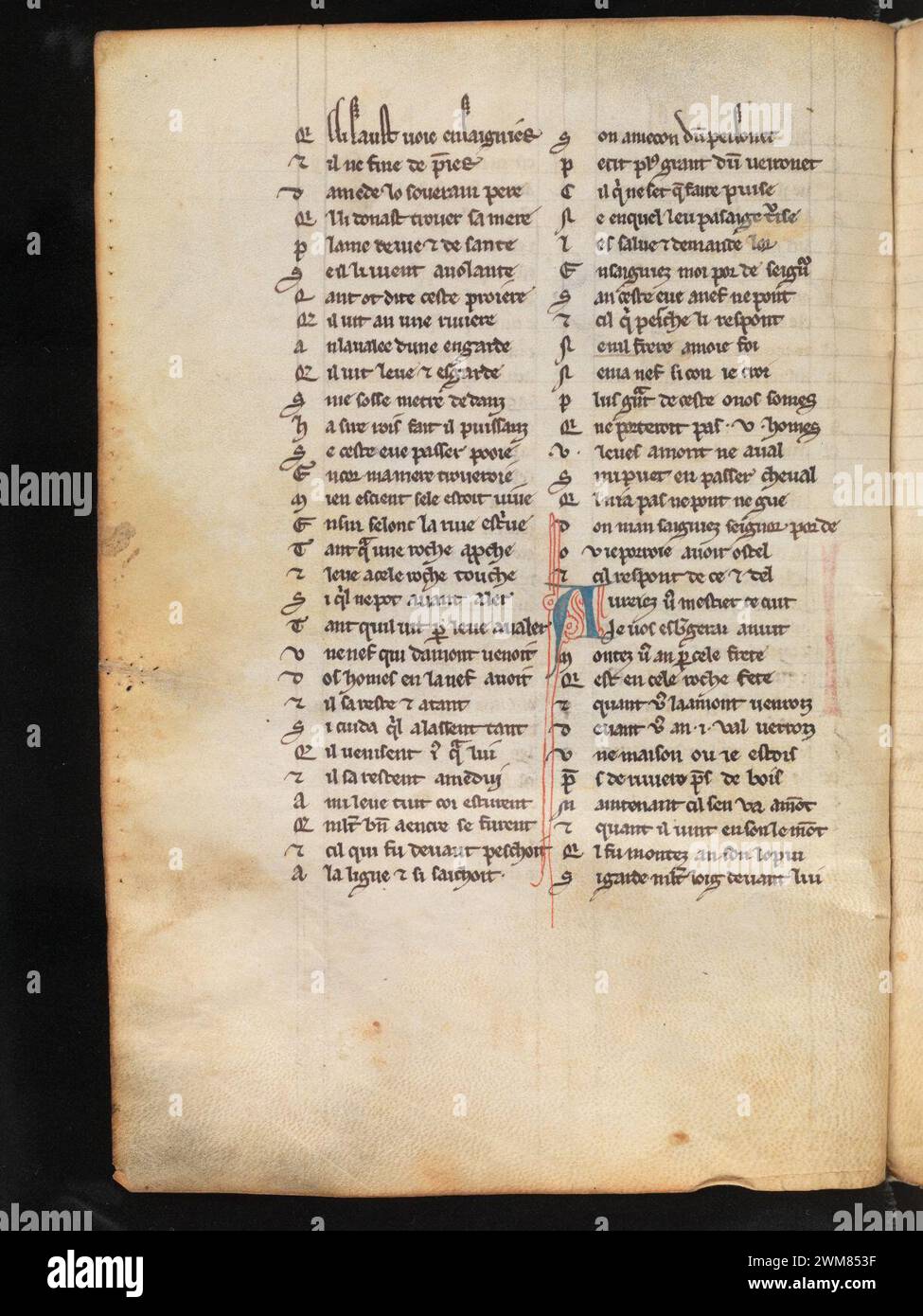 Cod. 354, f. 232v – Composite Manuscript Dits et fabliaux, Sept sages ...