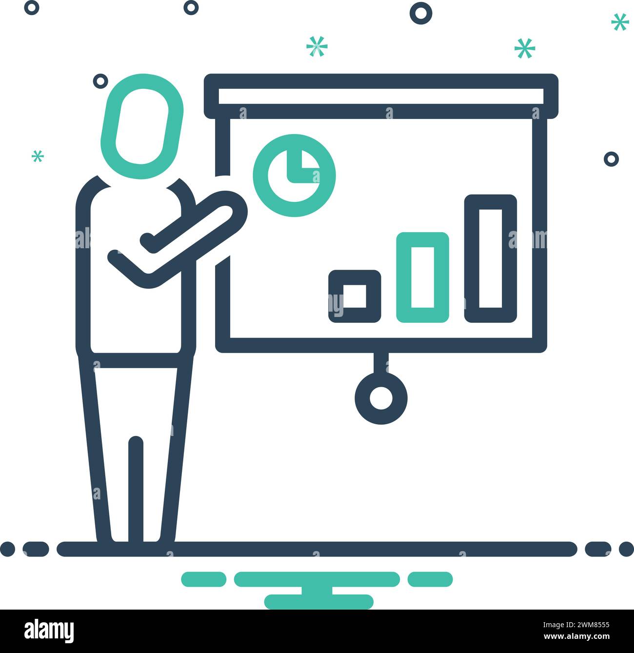 Icon for presented,presentation Stock Vector Image & Art - Alamy