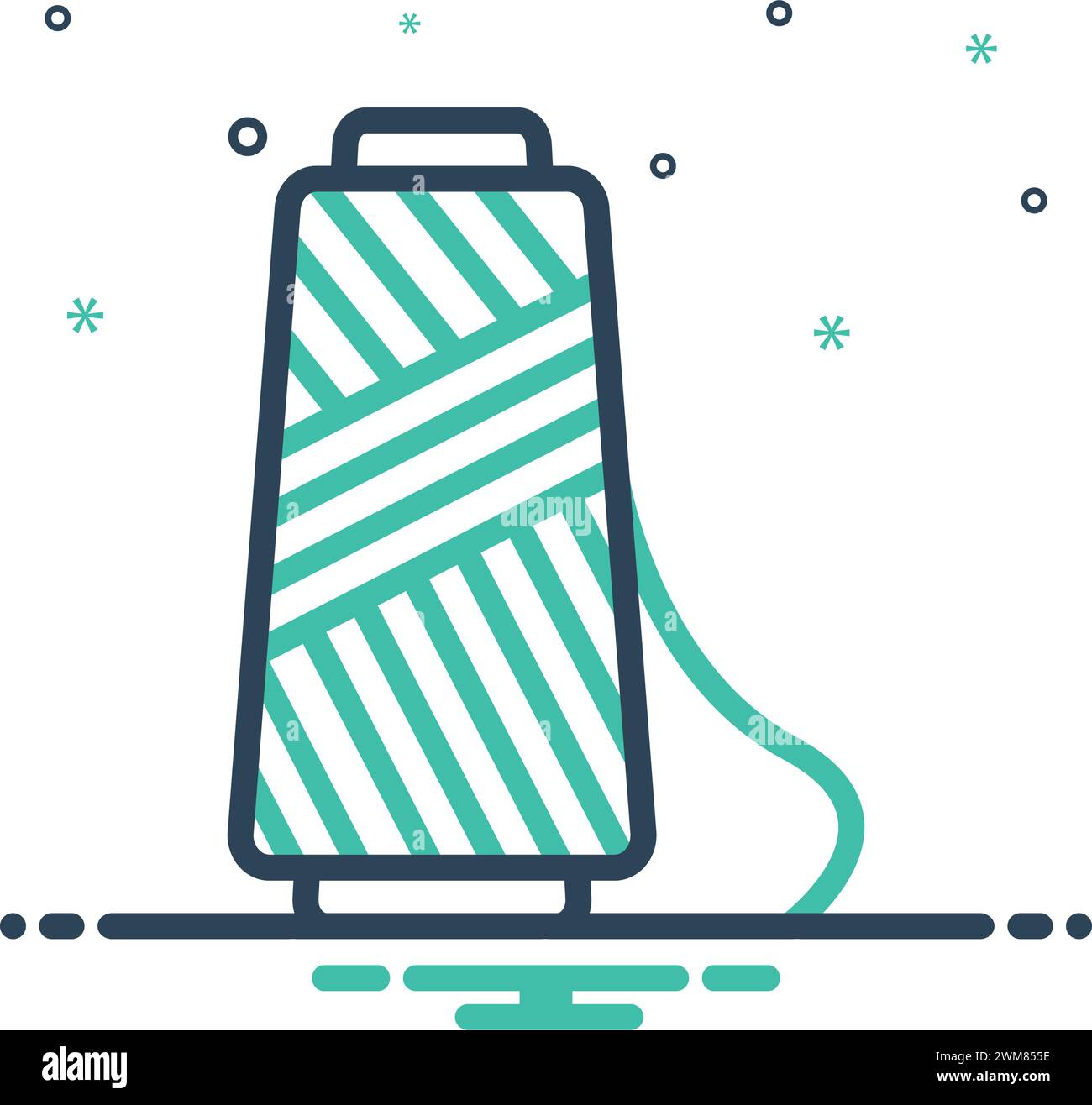 Nylon yarn Stock Vector Images - Alamy