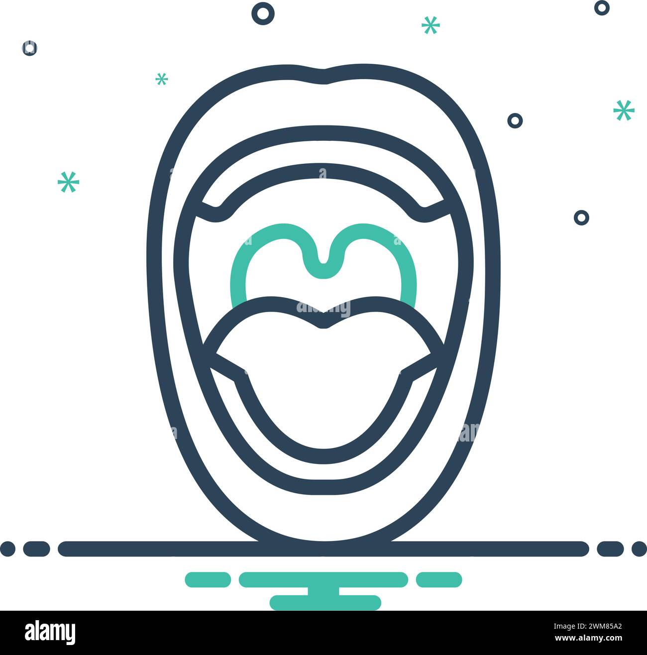 Tonsil vector vectors hi-res stock photography and images - Alamy