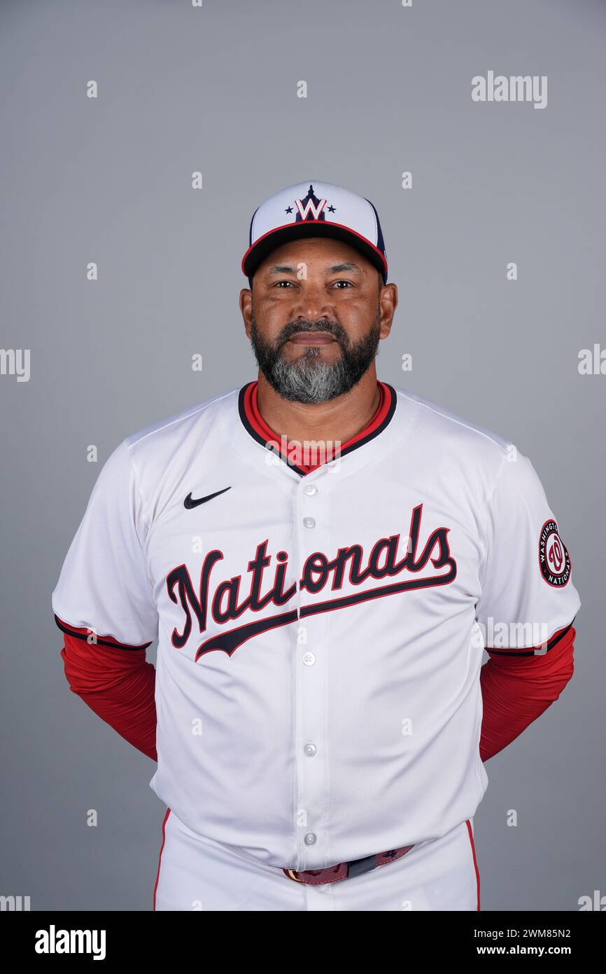 This is a 2024 photo of Dave Martinez of the Washington Nationals ...