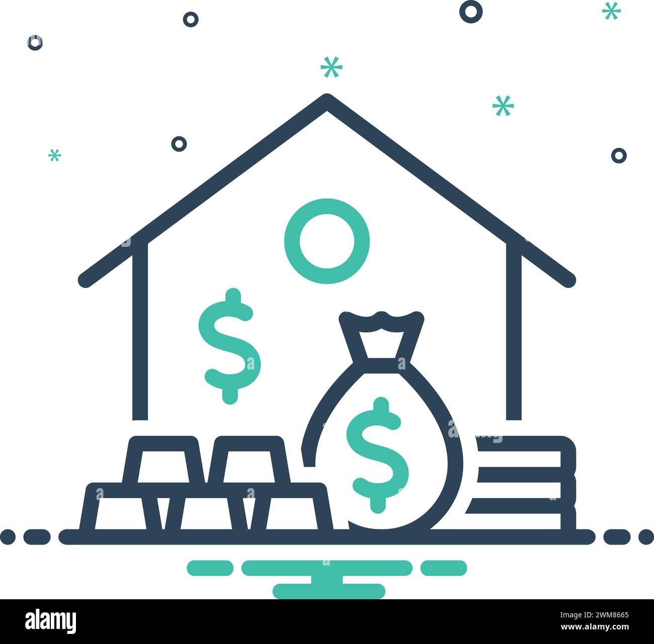 Reserves money Stock Vector Images - Alamy