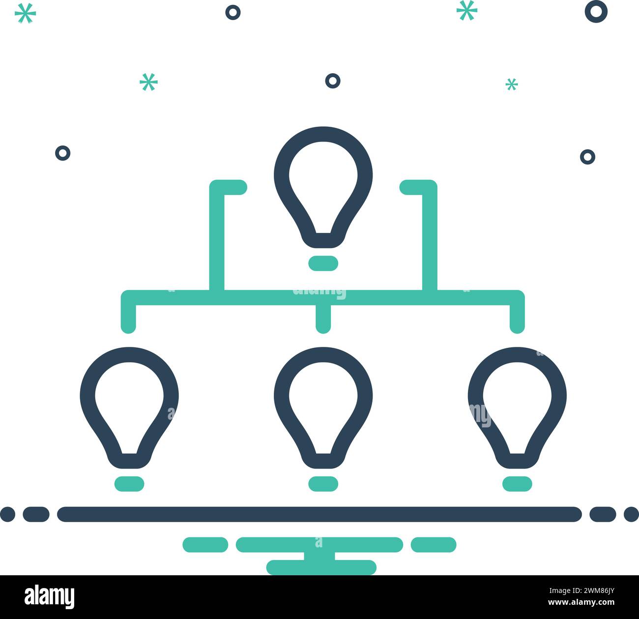 Icon for hierarchy,organizational Stock Vector Image & Art - Alamy