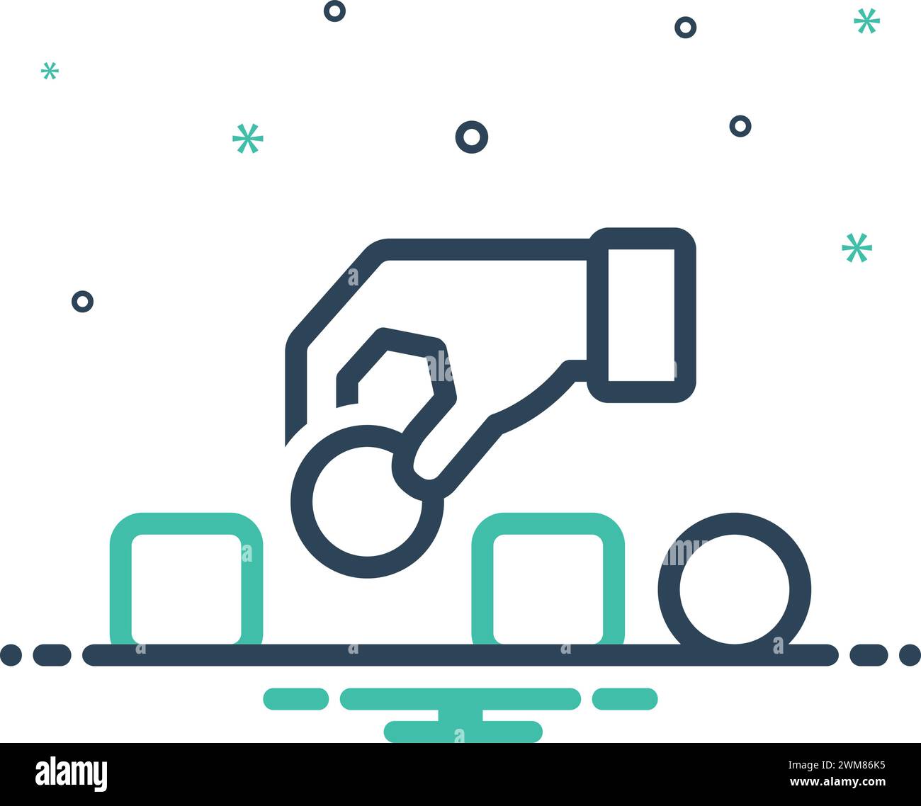 Take your pick Stock Vector Images - Alamy