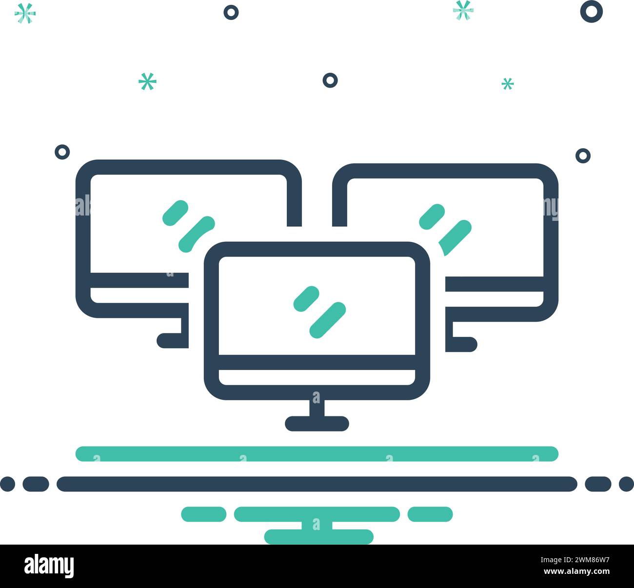 Icon for monitors,communications Stock Vector Image & Art - Alamy