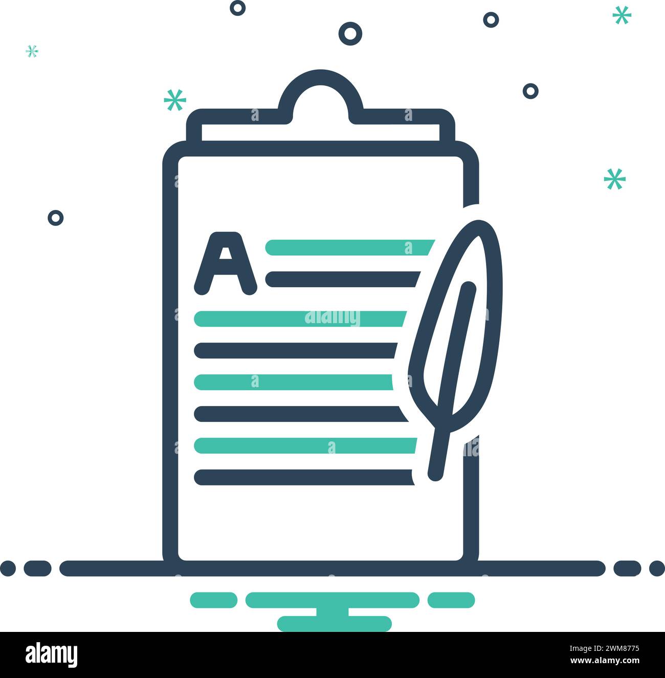 Beginning of alphabet Stock Vector Images - Alamy