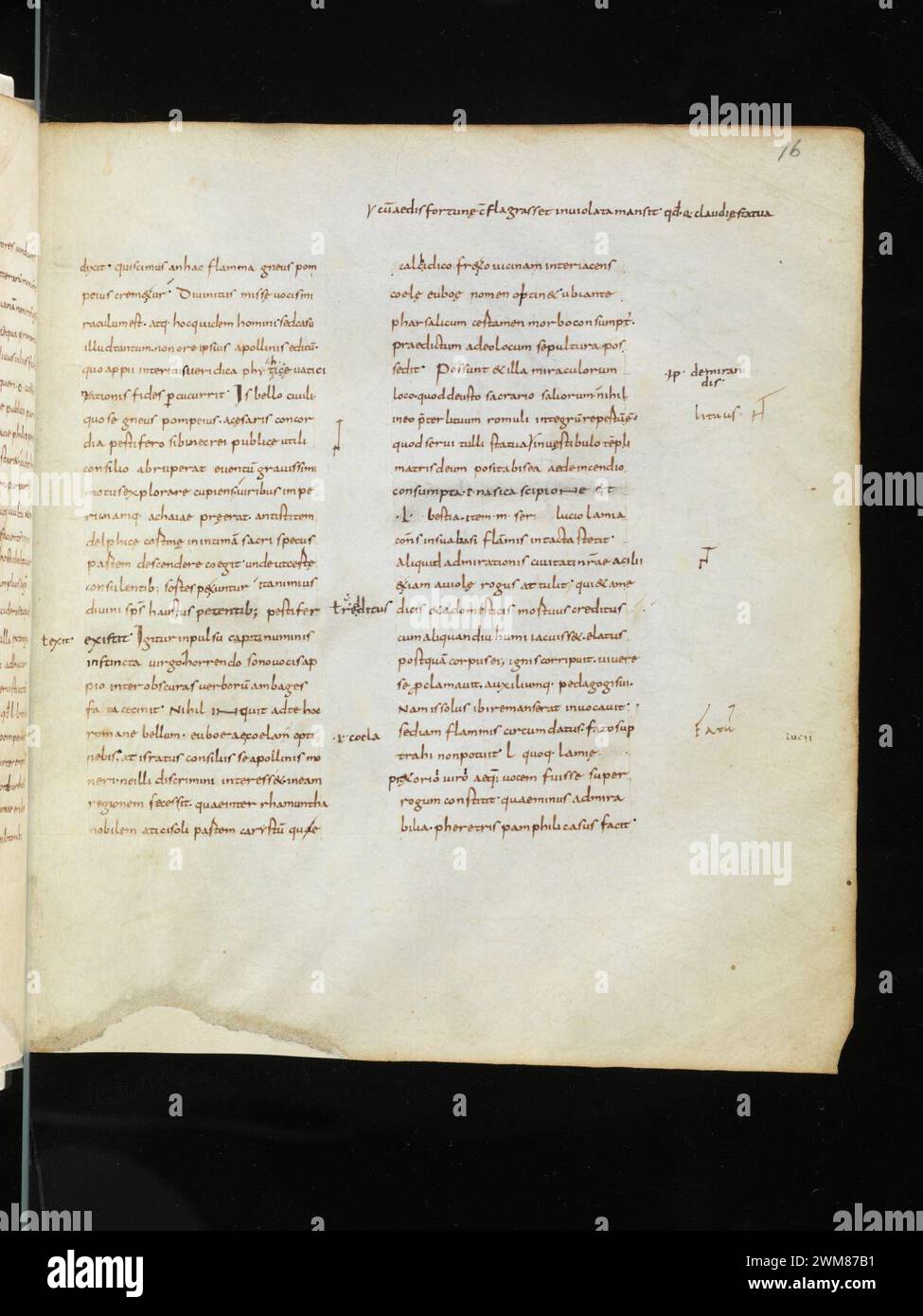 Cod. 366, f. 16r – Valerius Maximus Facta et dicta memorabilia Stock ...