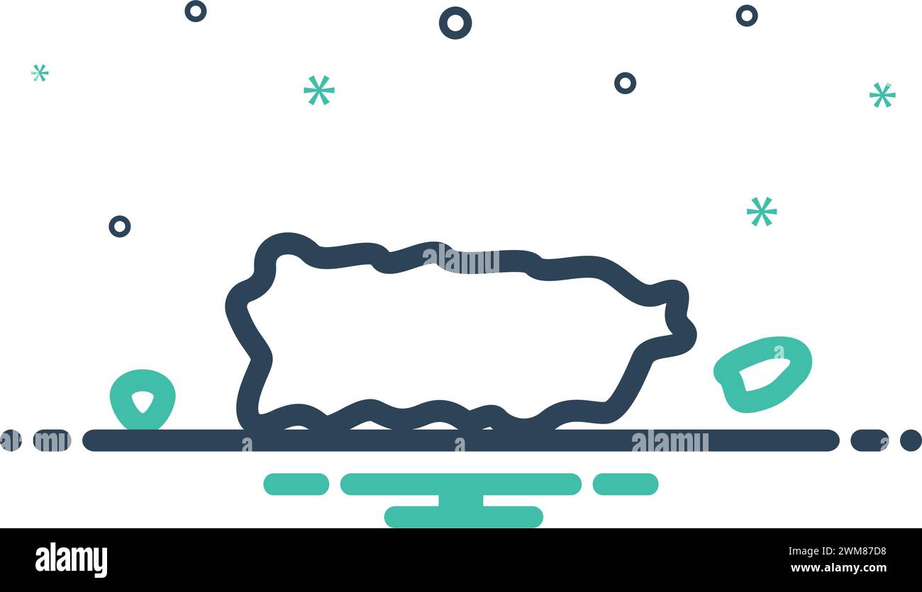 Puerto rico island map Stock Vector Images - Alamy