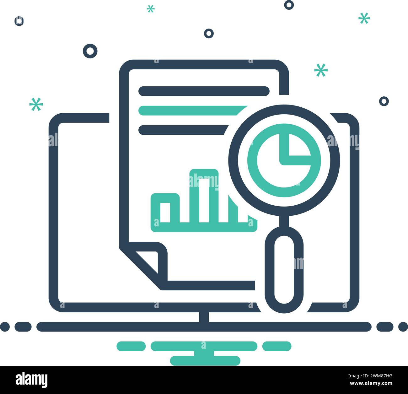 Icon for examine Stock Vector Image & Art - Alamy