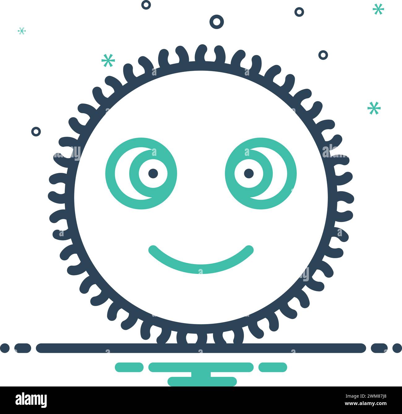 Frizzy vector vectors hi-res stock photography and images - Alamy