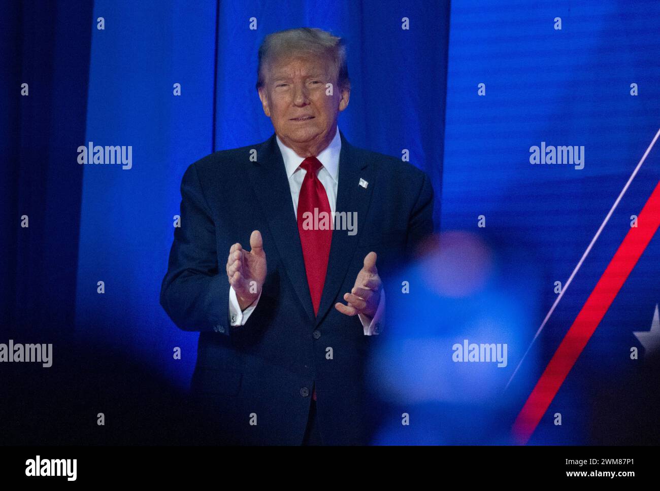 National Harbor, Maryland, USA. 24th Feb, 2024. Former United States ...
