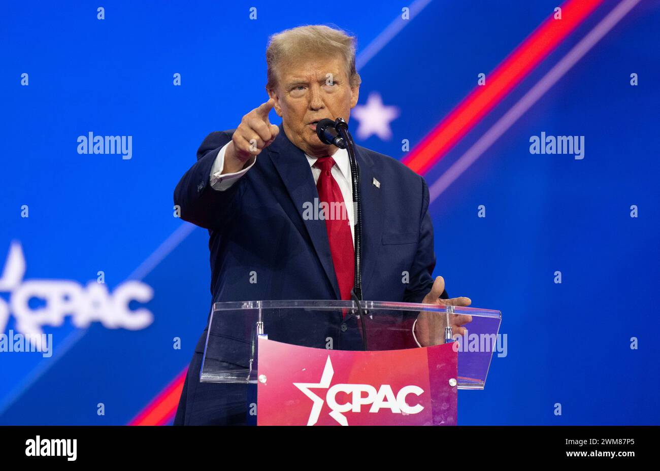 National Harbor, Maryland, USA. 24th Feb, 2024. Former United States ...