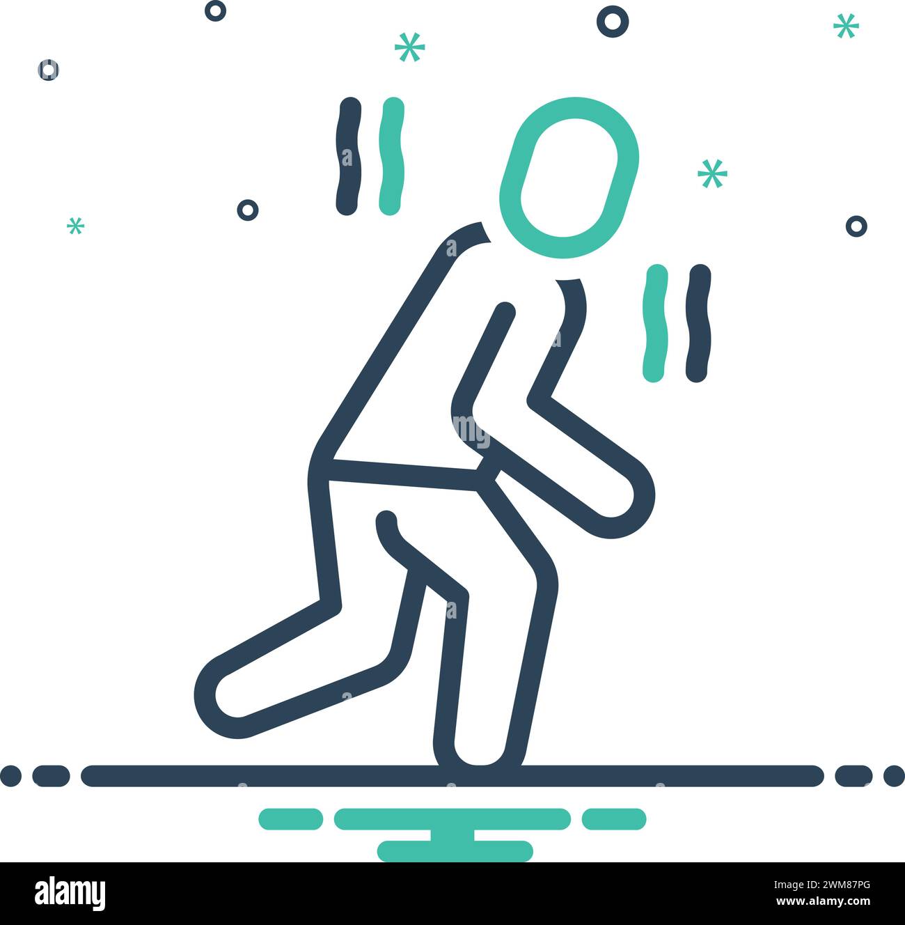 Fatigue symbol Stock Vector Images - Alamy