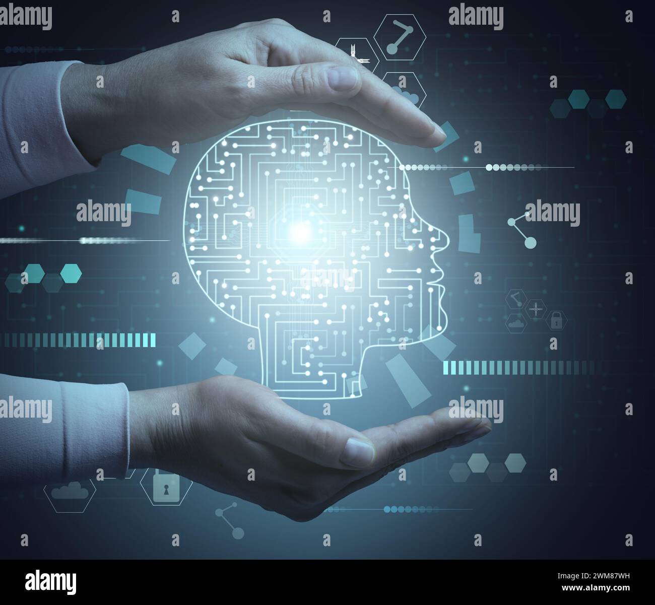 The concept of teaching artificial intelligence to various tasks ...