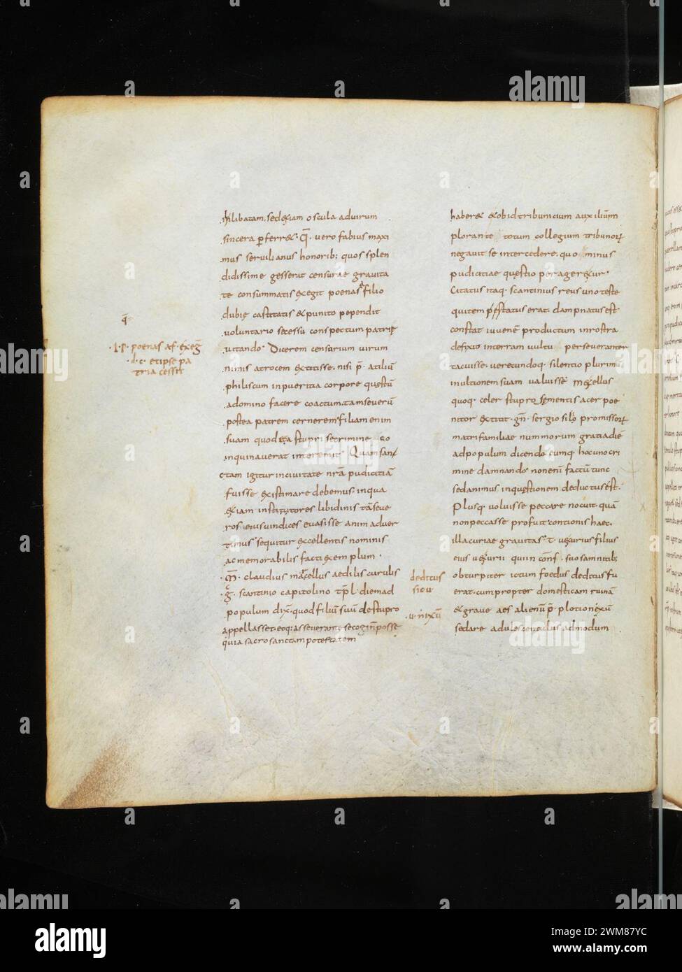 Cod. 366, f. 93v – Valerius Maximus Facta et dicta memorabilia Stock ...