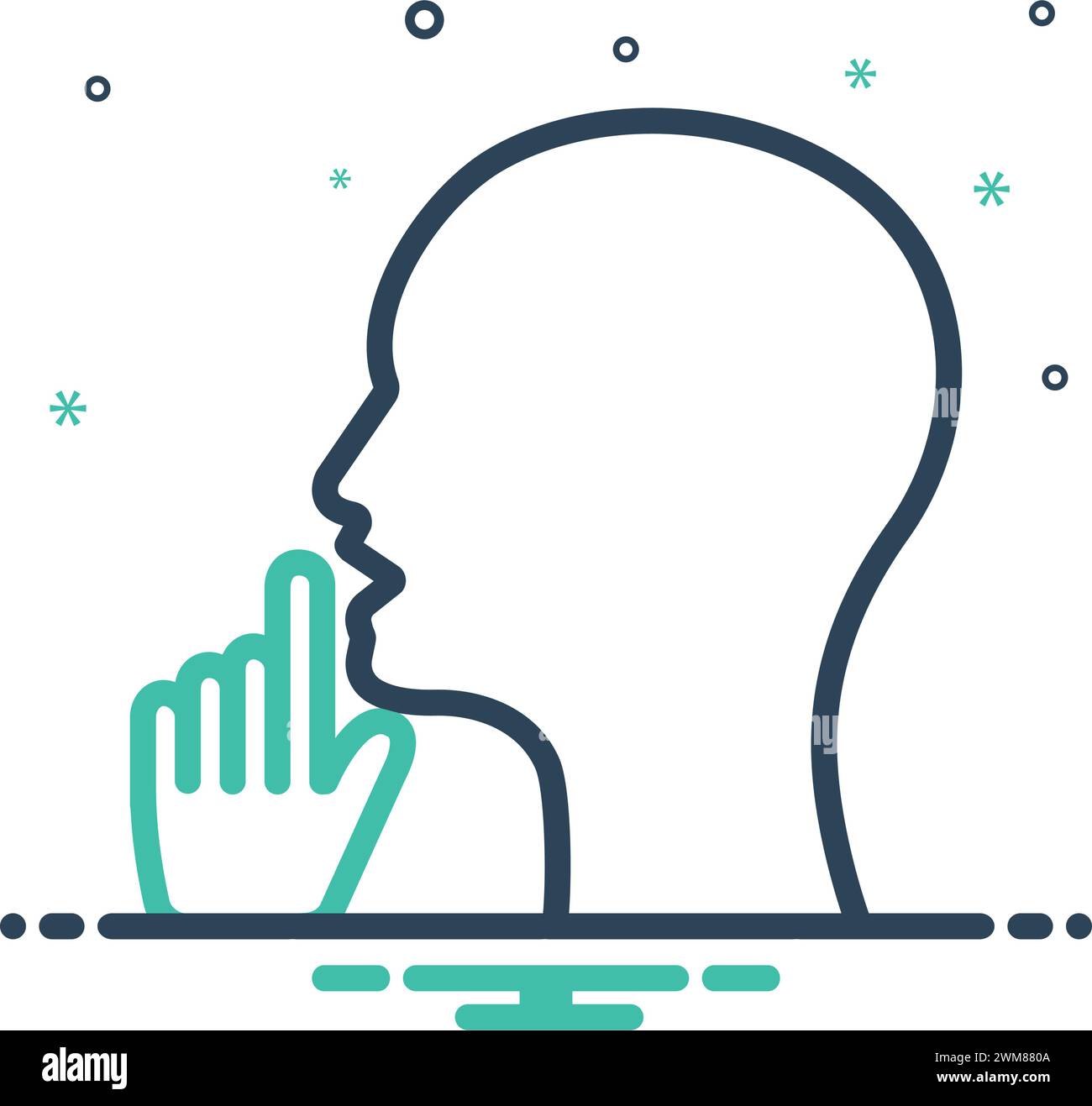 The discretion Stock Vector Images - Alamy