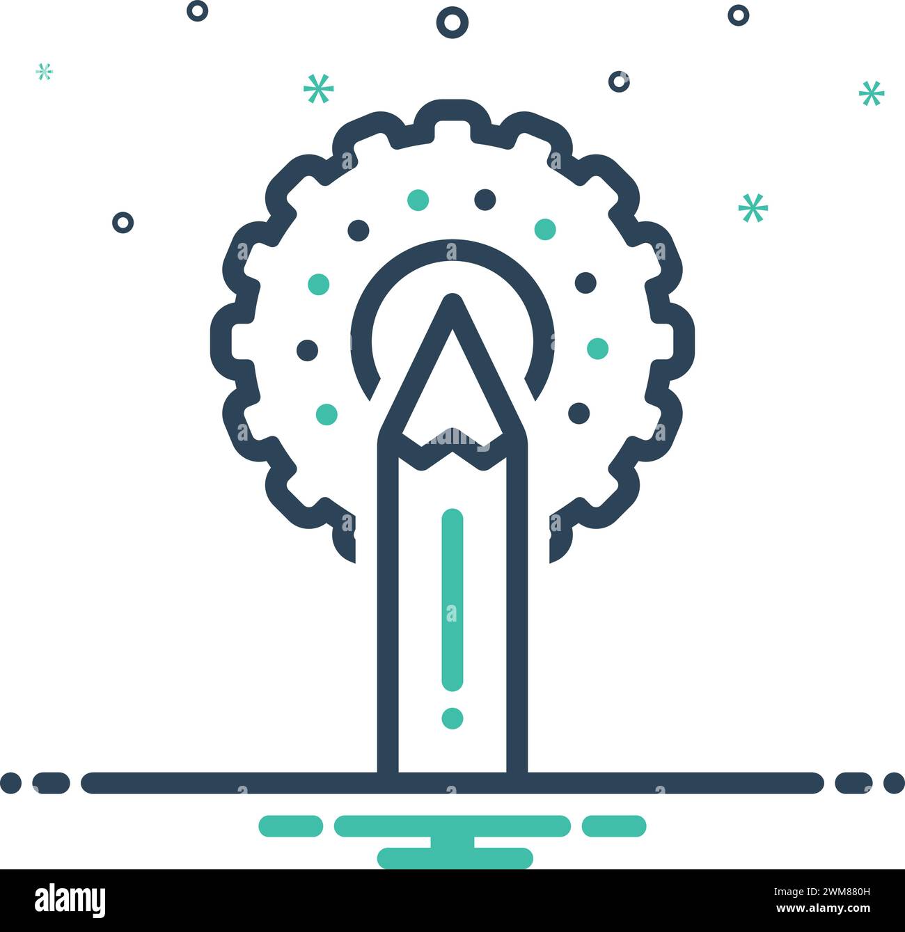 Icon for creates,script Stock Vector Image & Art - Alamy