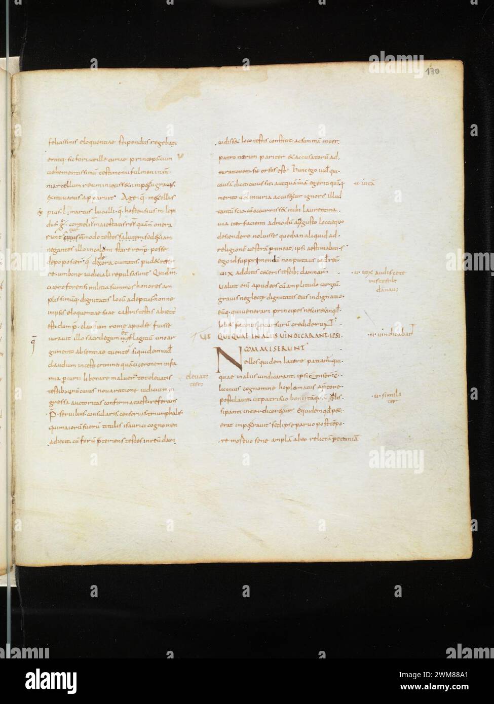 Cod. 366, f. 130r – Valerius Maximus Facta et dicta memorabilia Stock ...