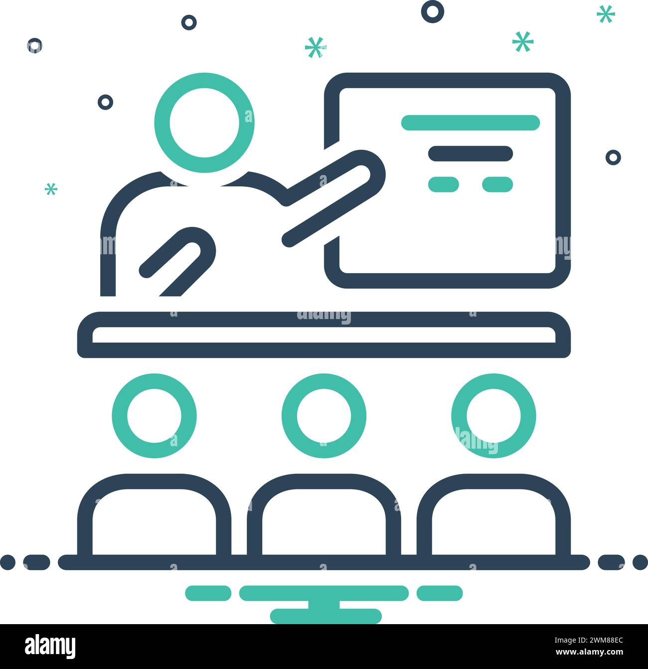 Icon for explaining,describe Stock Vector Image & Art - Alamy