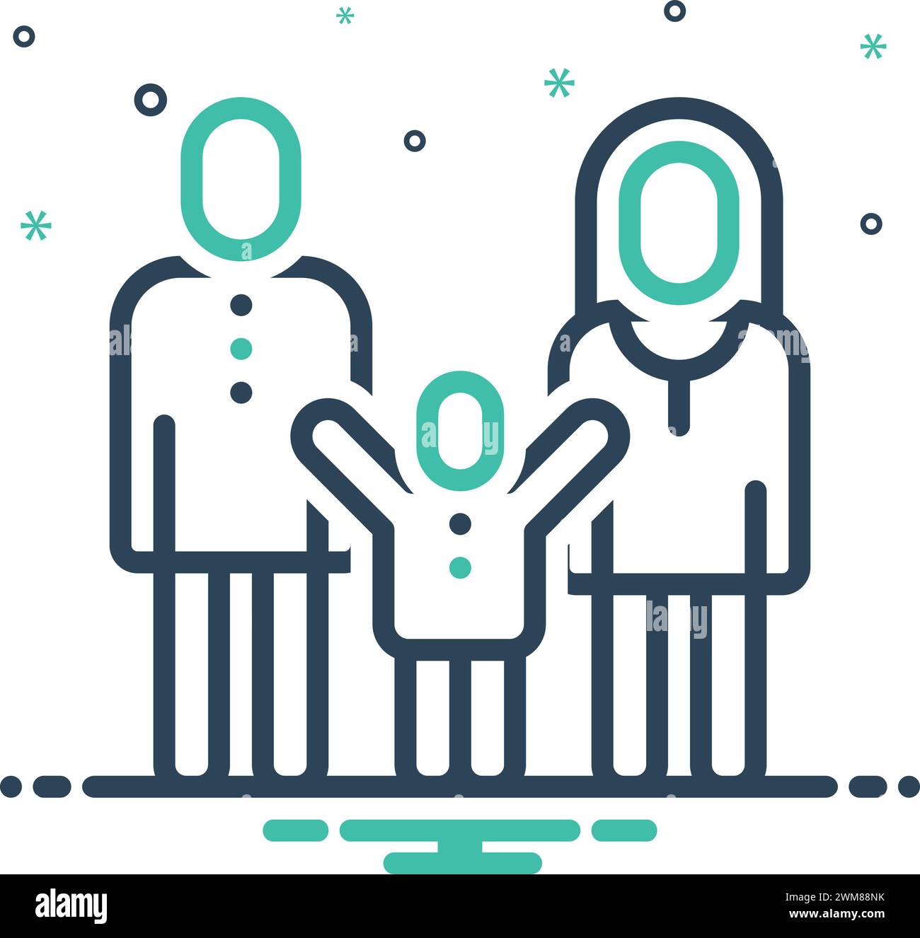 Biological family Cut Out Stock Images & Pictures - Alamy