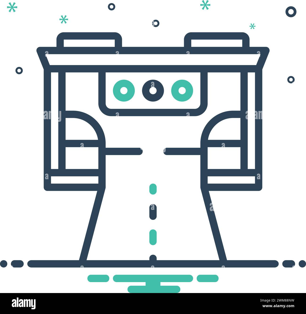 Toll sign Stock Vector Images - Alamy