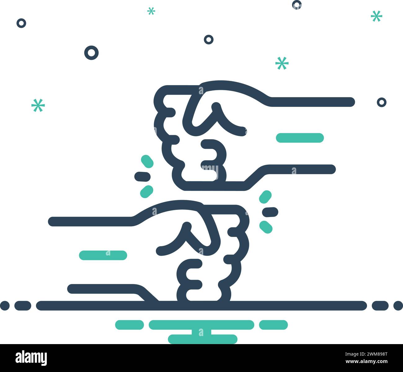 Agreed icon Stock Vector Images - Alamy