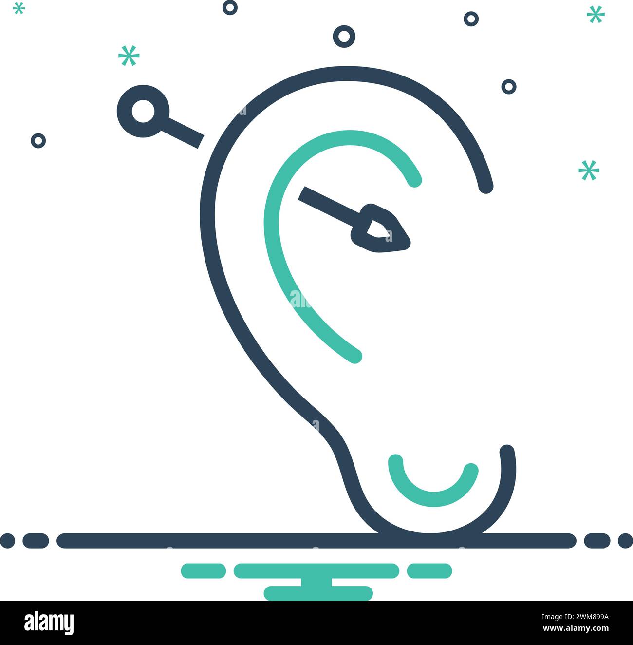 Icon for pierce,puncture Stock Vector Image & Art - Alamy