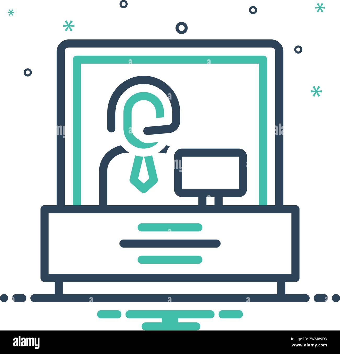 Commentator vector vectors hi-res stock photography and images - Alamy