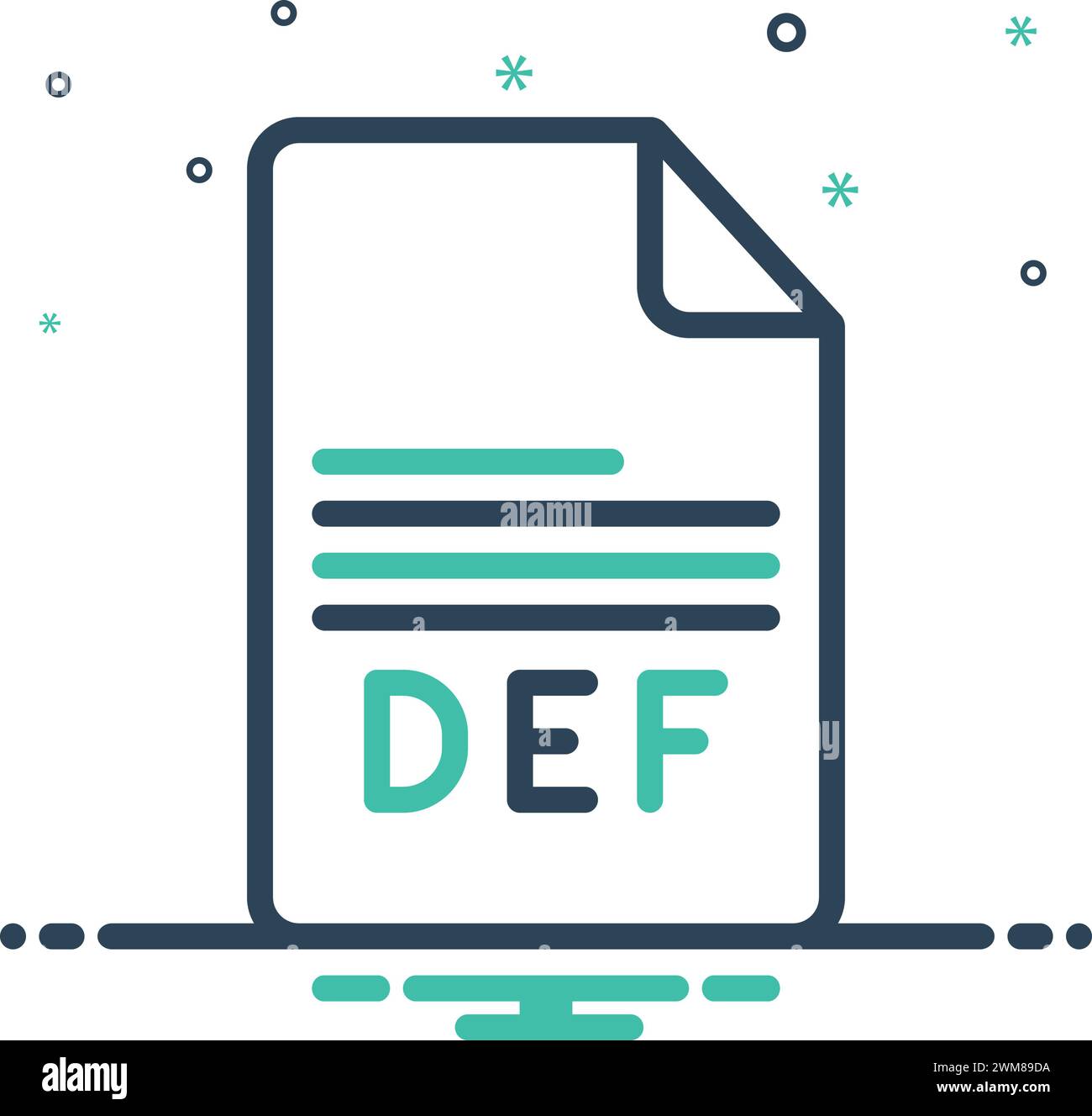 Def symbol Stock Vector Images - Alamy