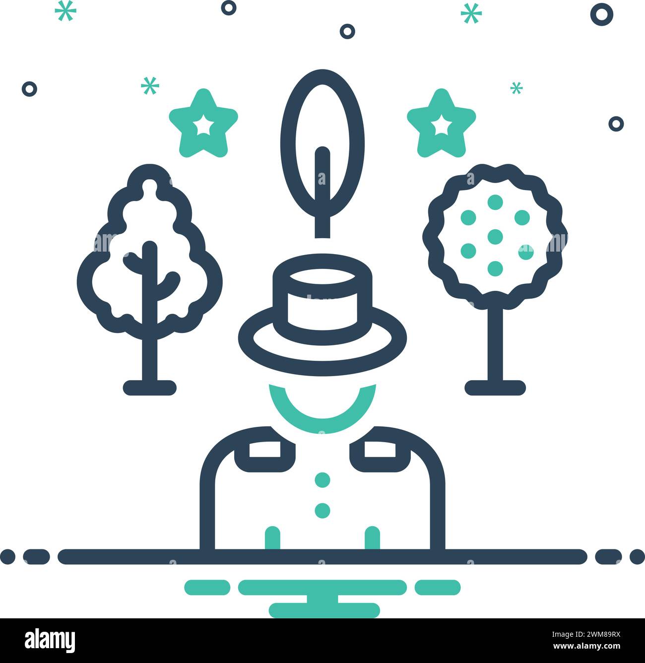 Icon for ranger,forest officer Stock Vector Image & Art - Alamy