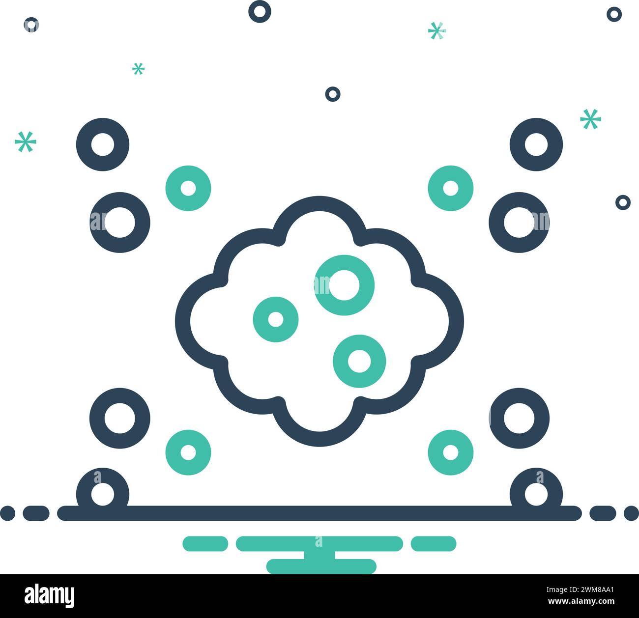 Air particles Stock Vector Images - Alamy