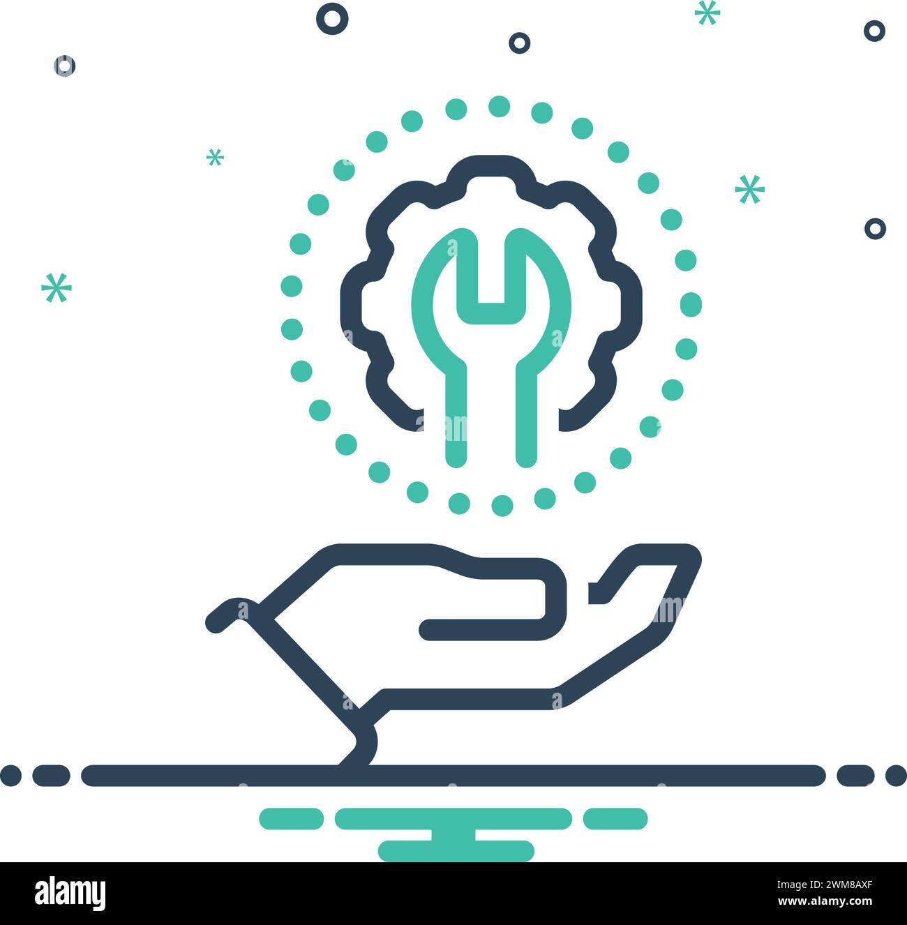 Service provider logo Stock Vector Images - Alamy