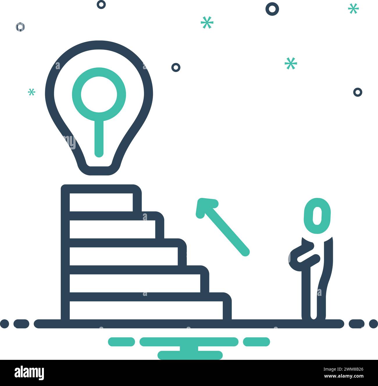 Get there initiative Stock Vector Images - Alamy