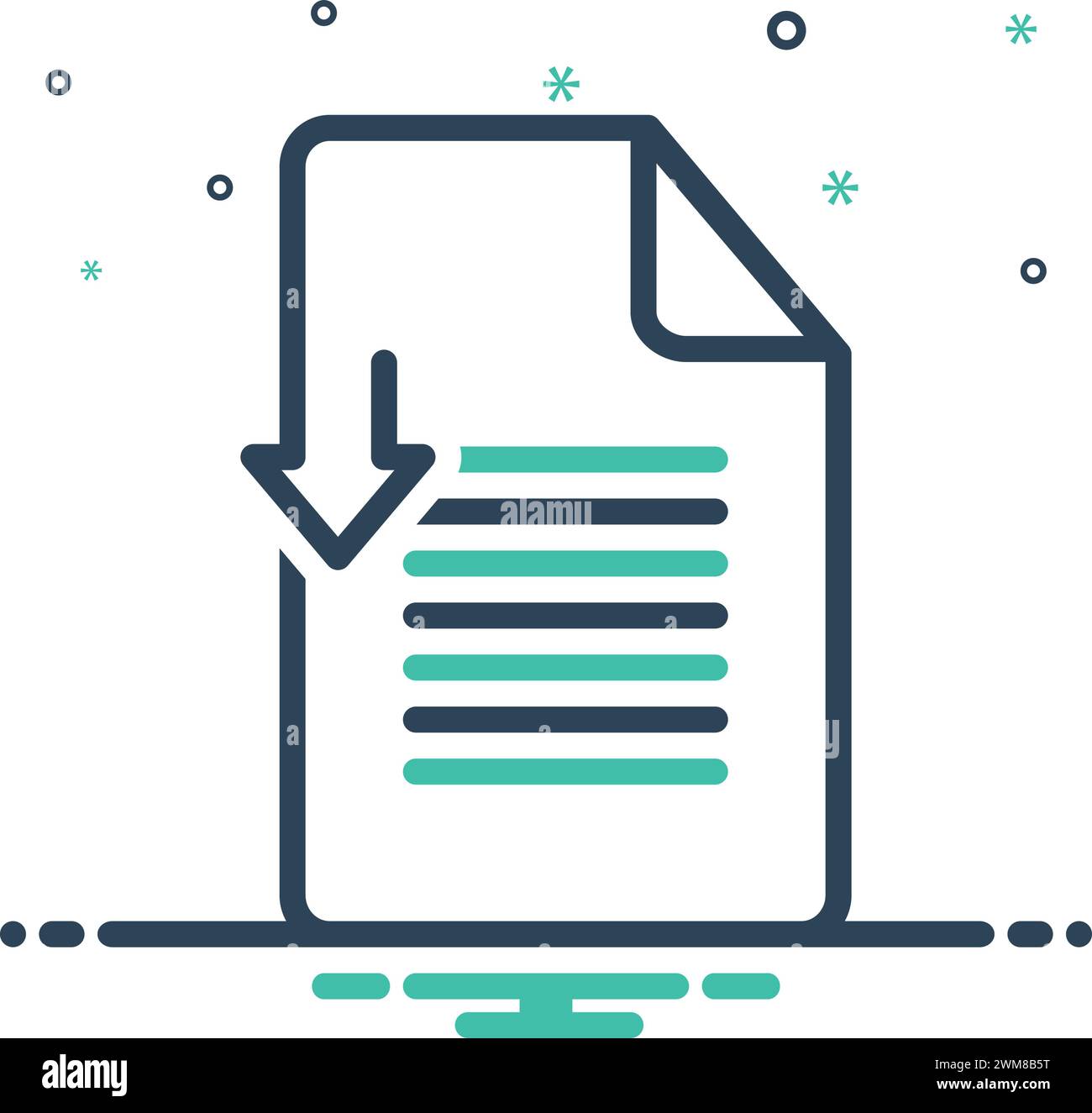 Icon for import,coming in Stock Vector Image & Art - Alamy