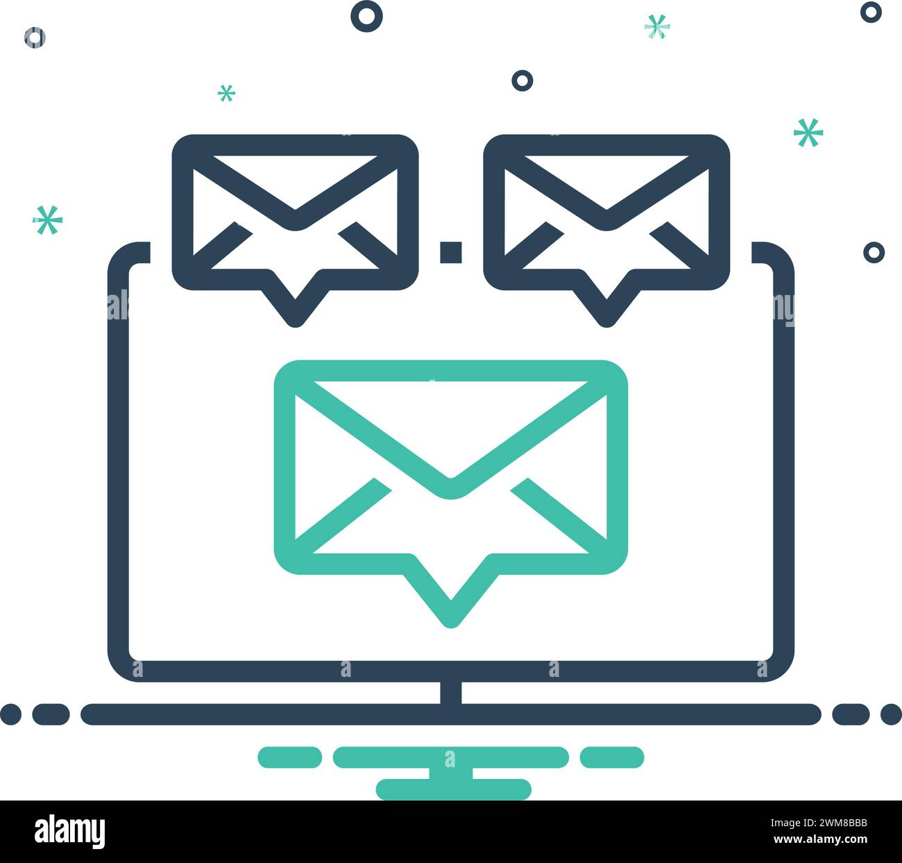 Mails Stock Vector Images - Alamy