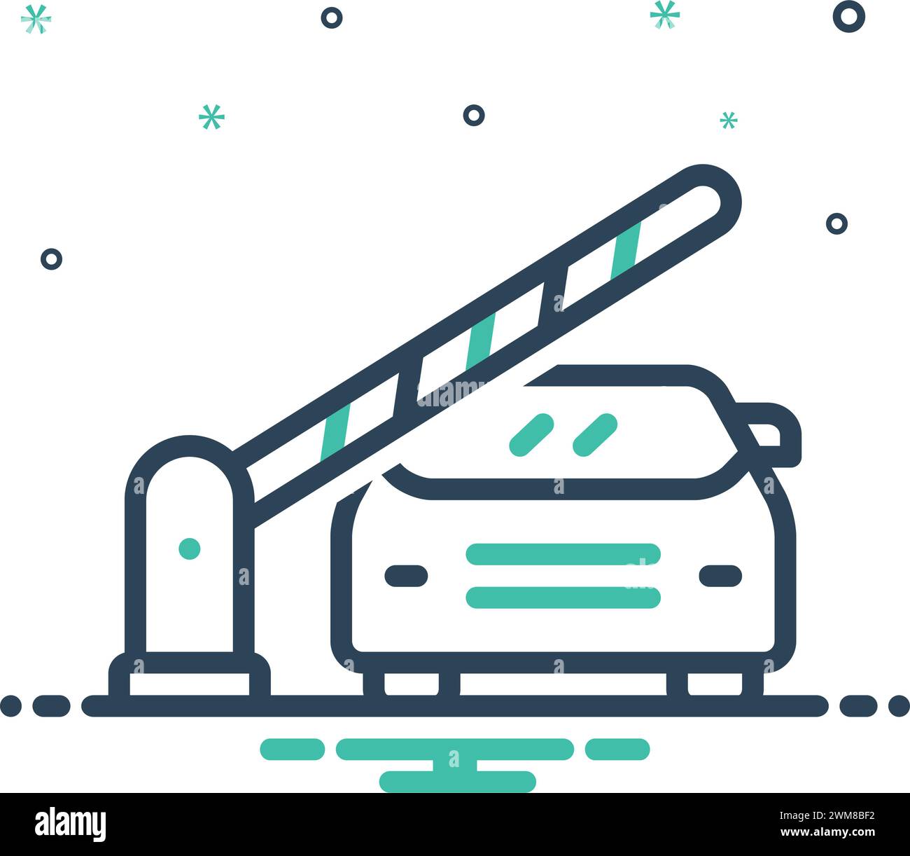 Icon for crossing,intersection Stock Vector Image & Art - Alamy