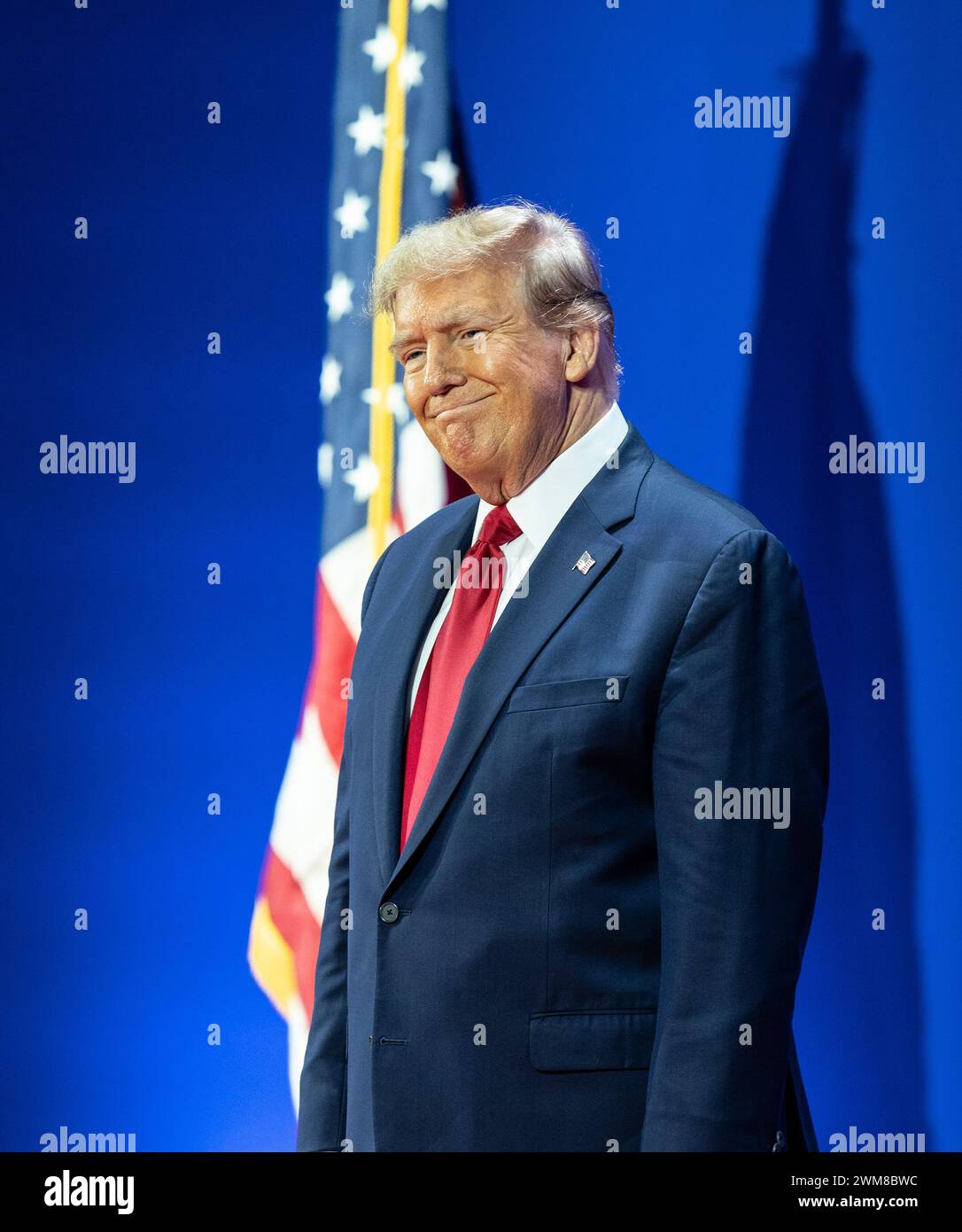 Washington Dc, USA. 24th Feb, 2024. Former President Donald J. Trump ...