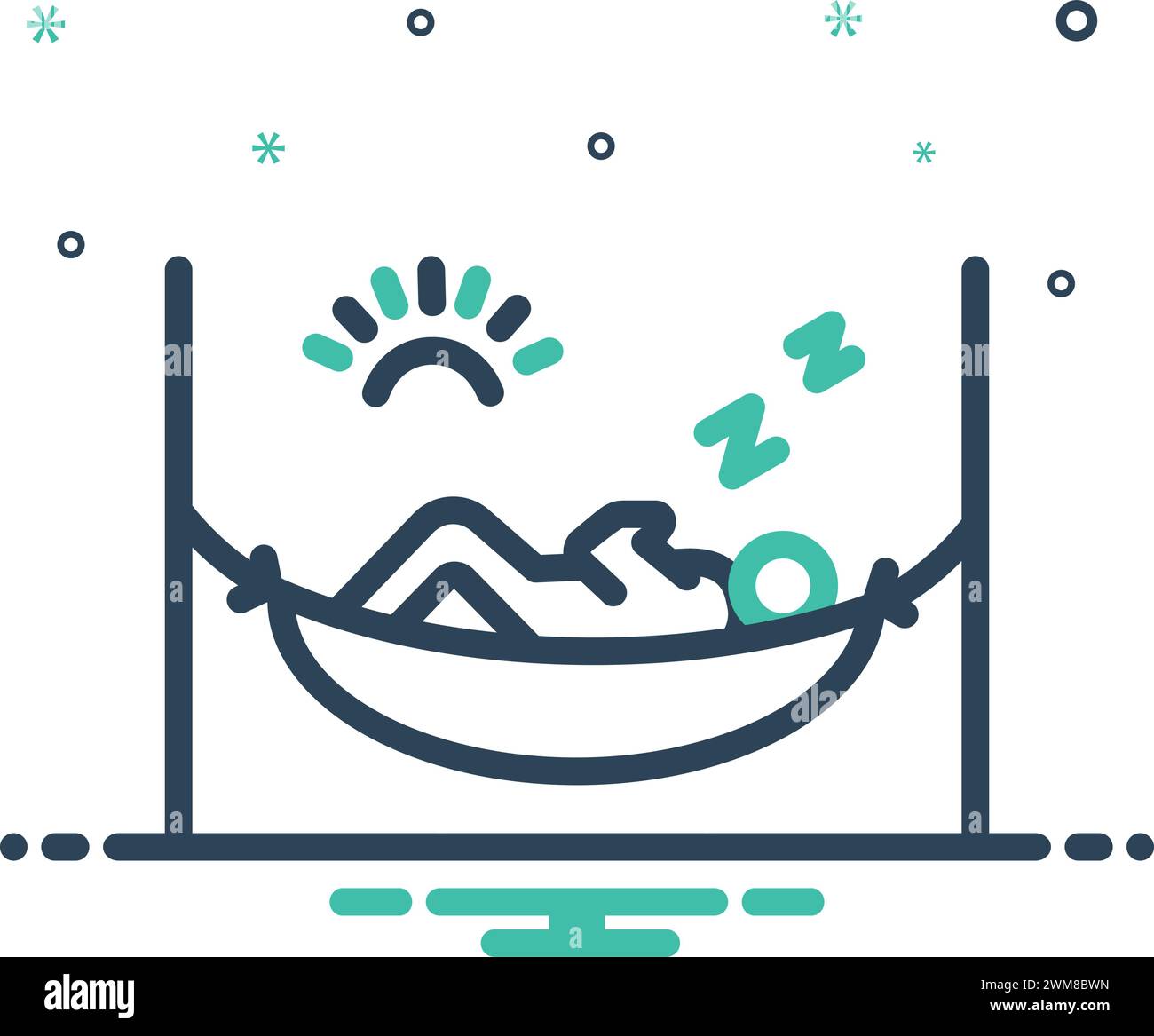 Icon for relax,swing Stock Vector Image & Art - Alamy