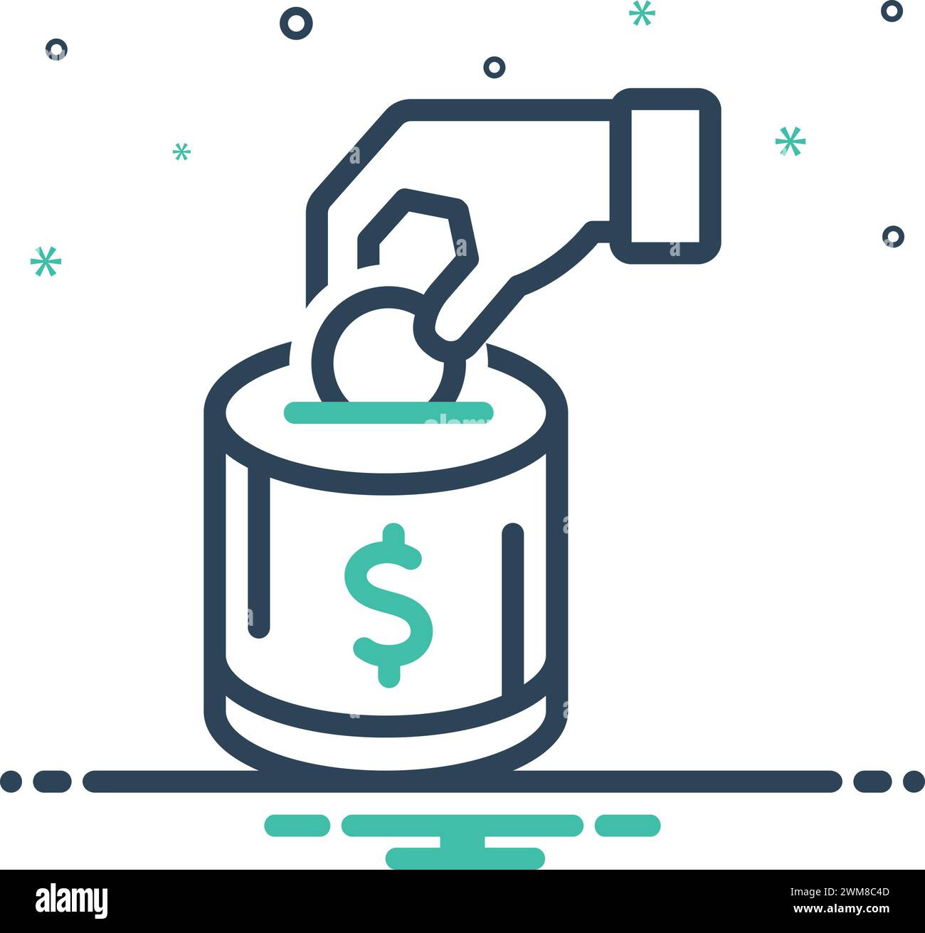 Icon for donations,contribution Stock Vector Image & Art - Alamy