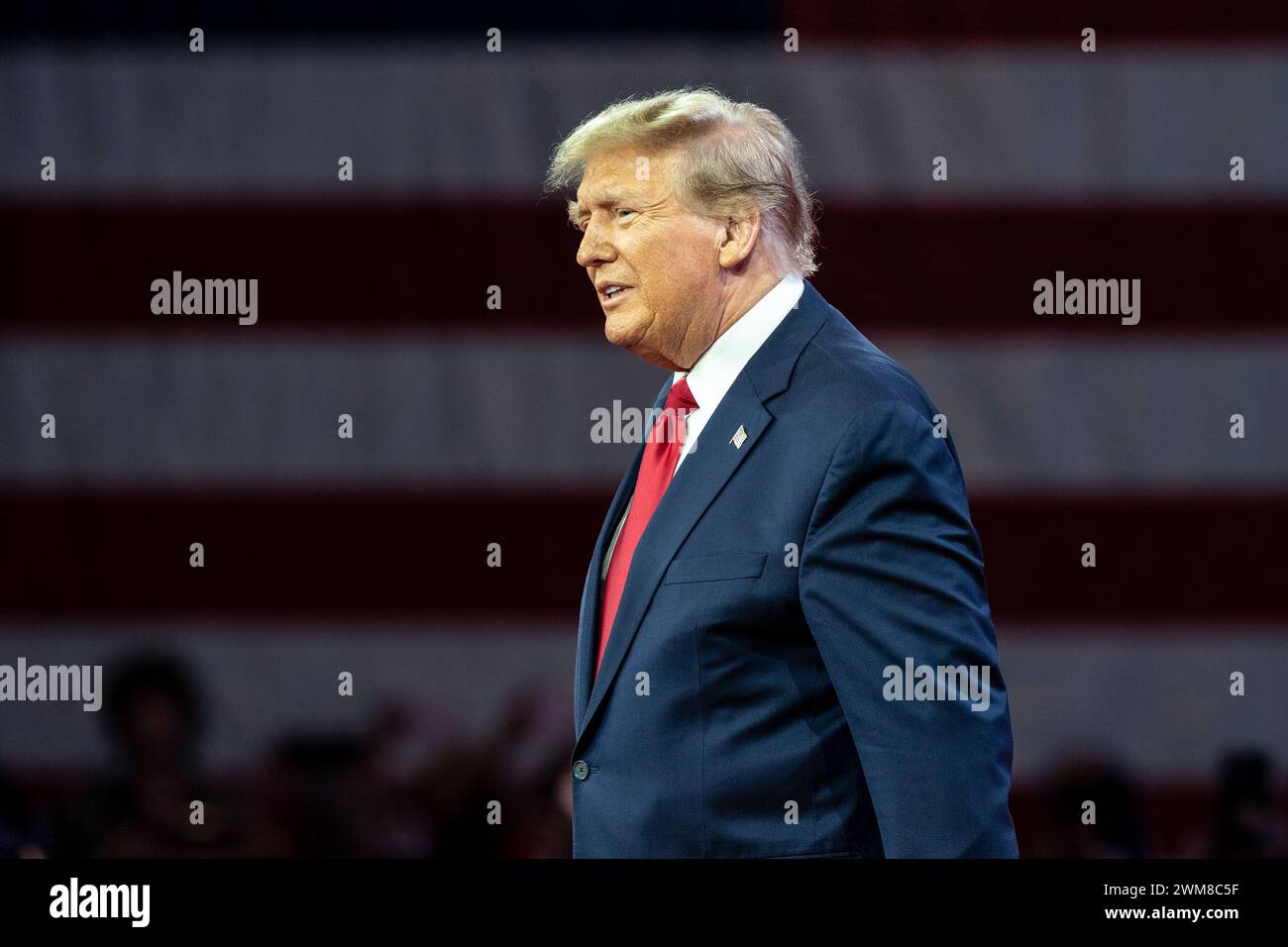 Washington Dc, USA. 24th Feb, 2024. Former President Donald J. Trump ...