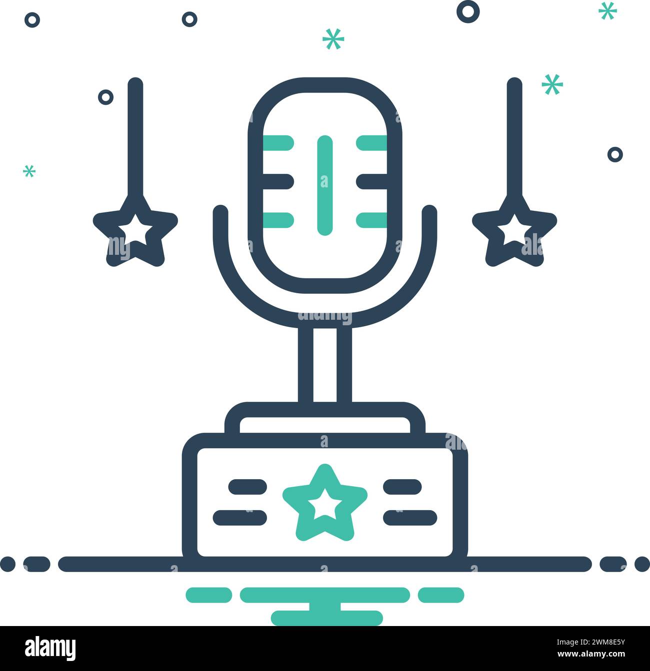 Singing contest Stock Vector Images - Alamy