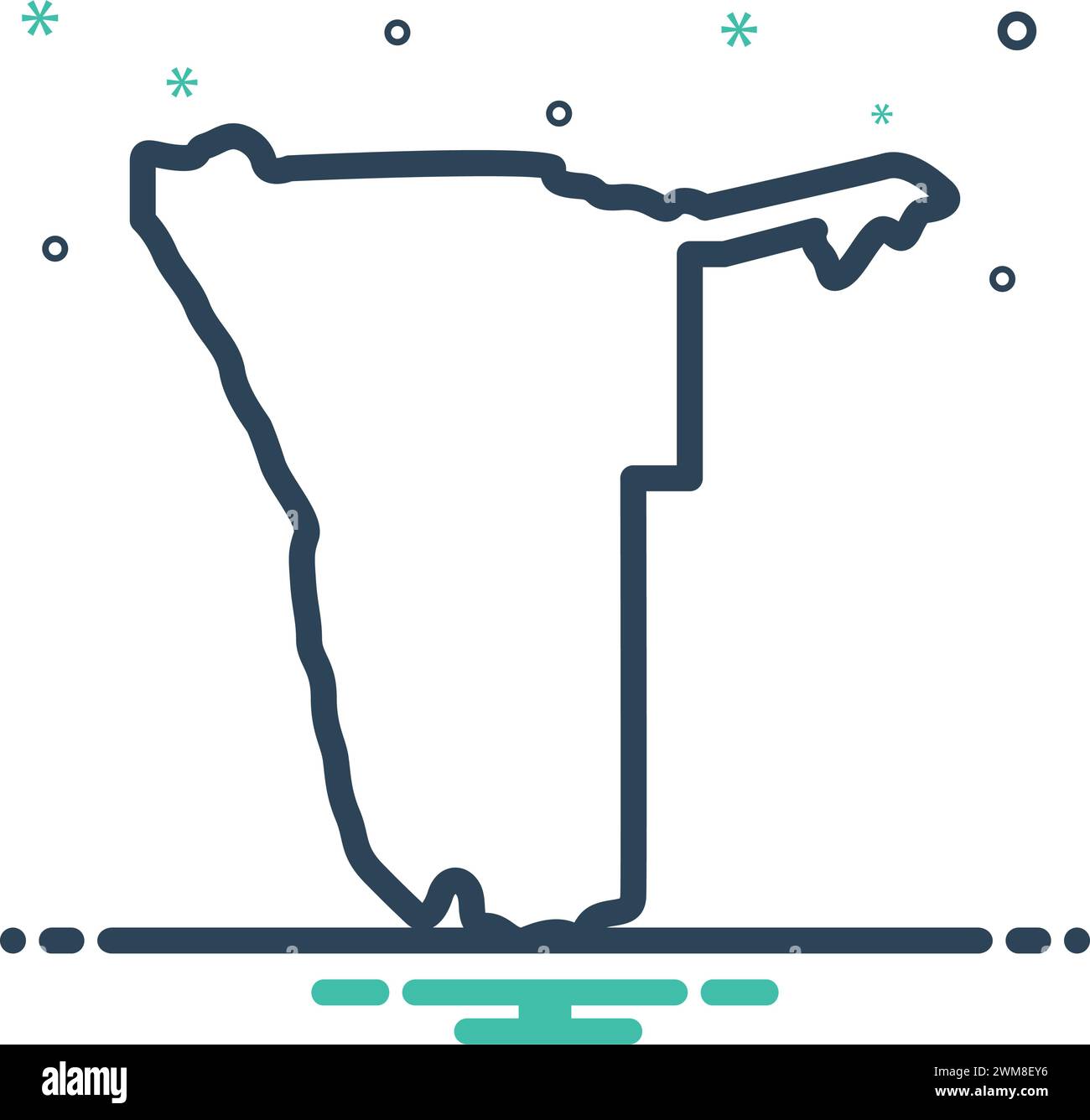 Icon for namibia,windhoek Stock Vector Image & Art - Alamy
