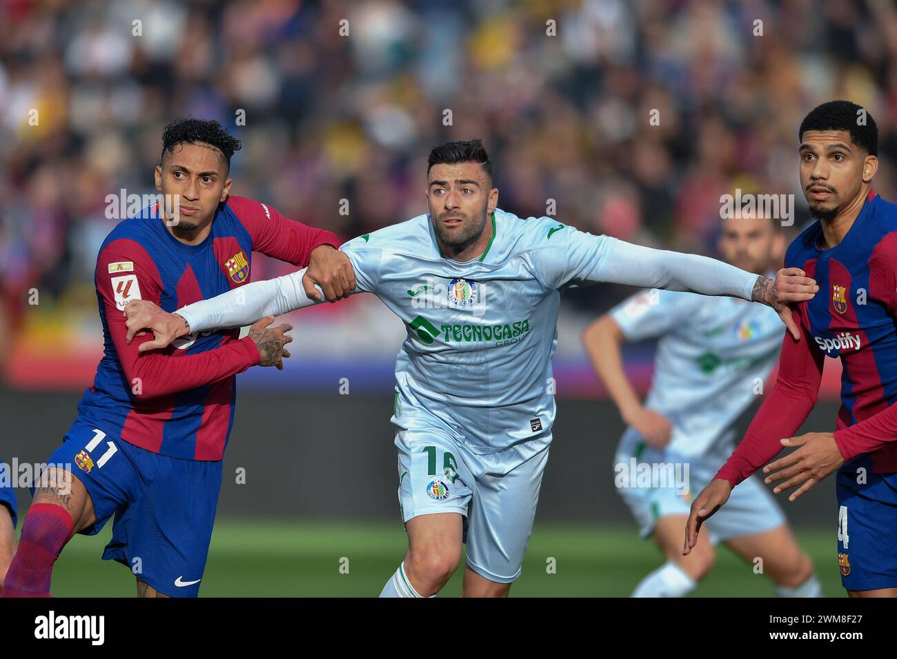 Barcelona, Esp. 24th Feb, 2024. FC BARCELONA vs GETAFE CF. February 24 ...